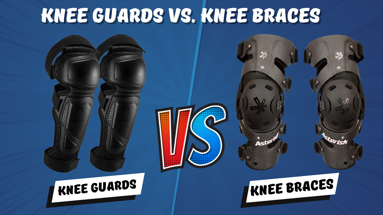 Knee Guards vs. Knee Braces: Which Motorcycle Knee Protection Is Right