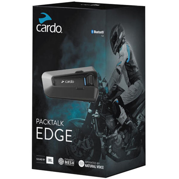 Cardo System - Packtalk Edge Bluetooth Headset | Motorcycle & Dirt Bike ...