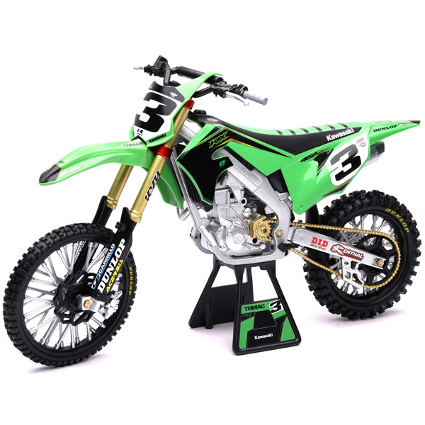 New Ray Toys - Kawasaki 2019 Eli Tomac Race Team Bike 1:6 Scale